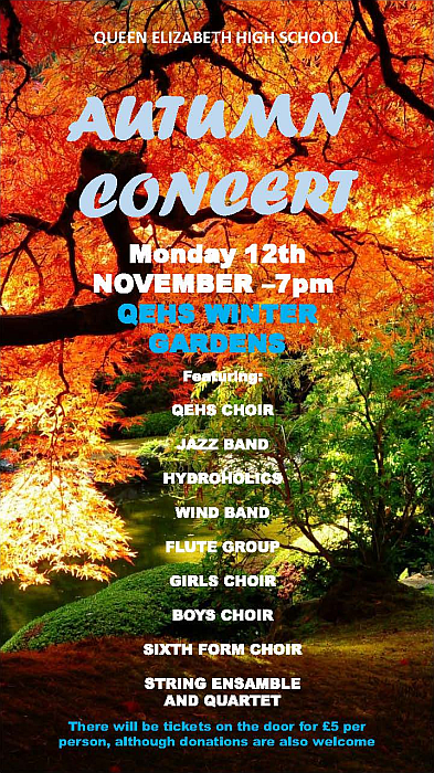 QEHS Autumn Concert – Queen Elizabeth High School