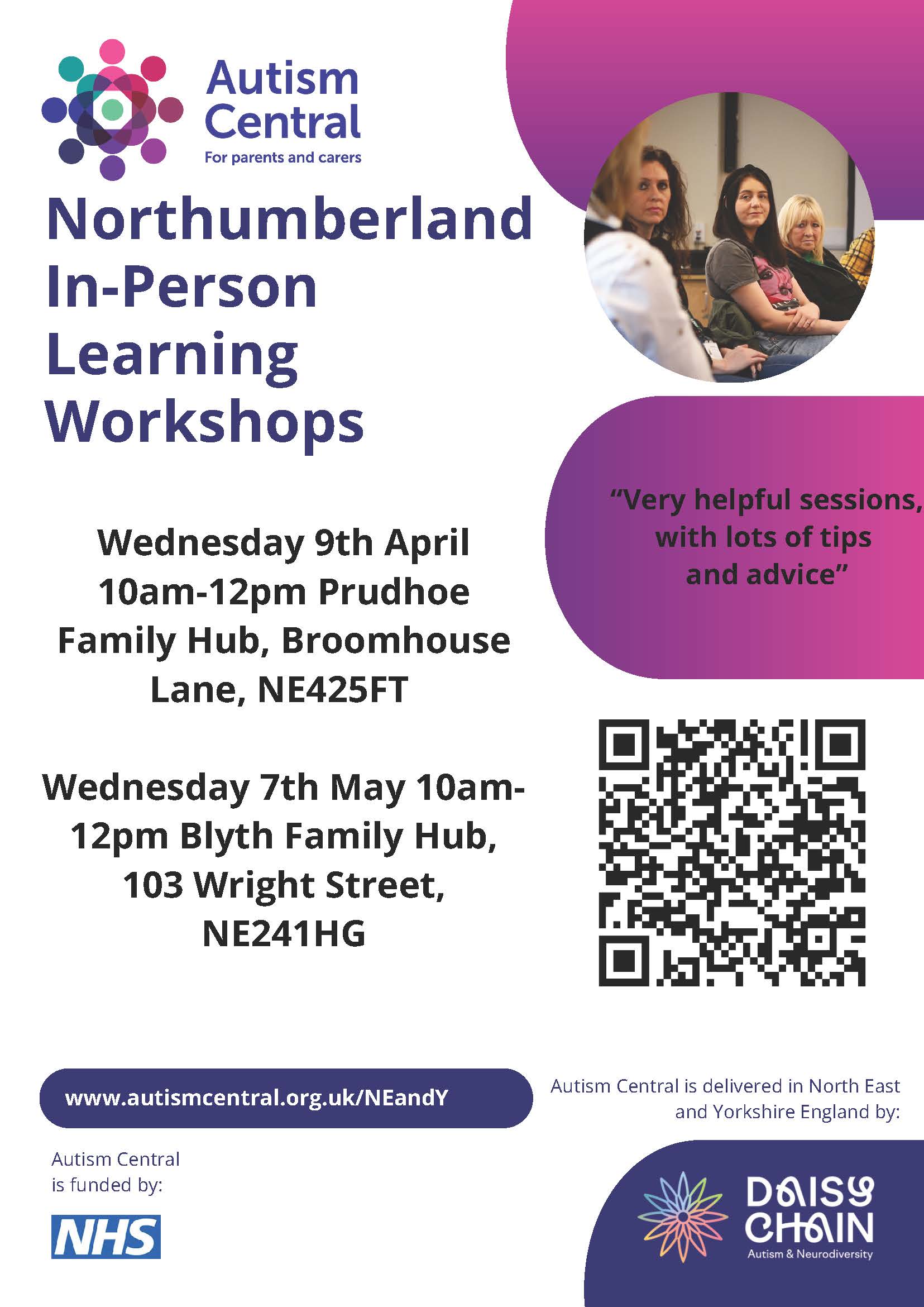 Autism Support Workshop – Queen Elizabeth High School